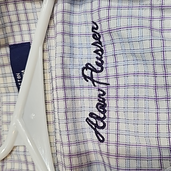 Alan Flusser | Shirts | Alan Flusser Button Down Shirt Size Xl | Poshmark